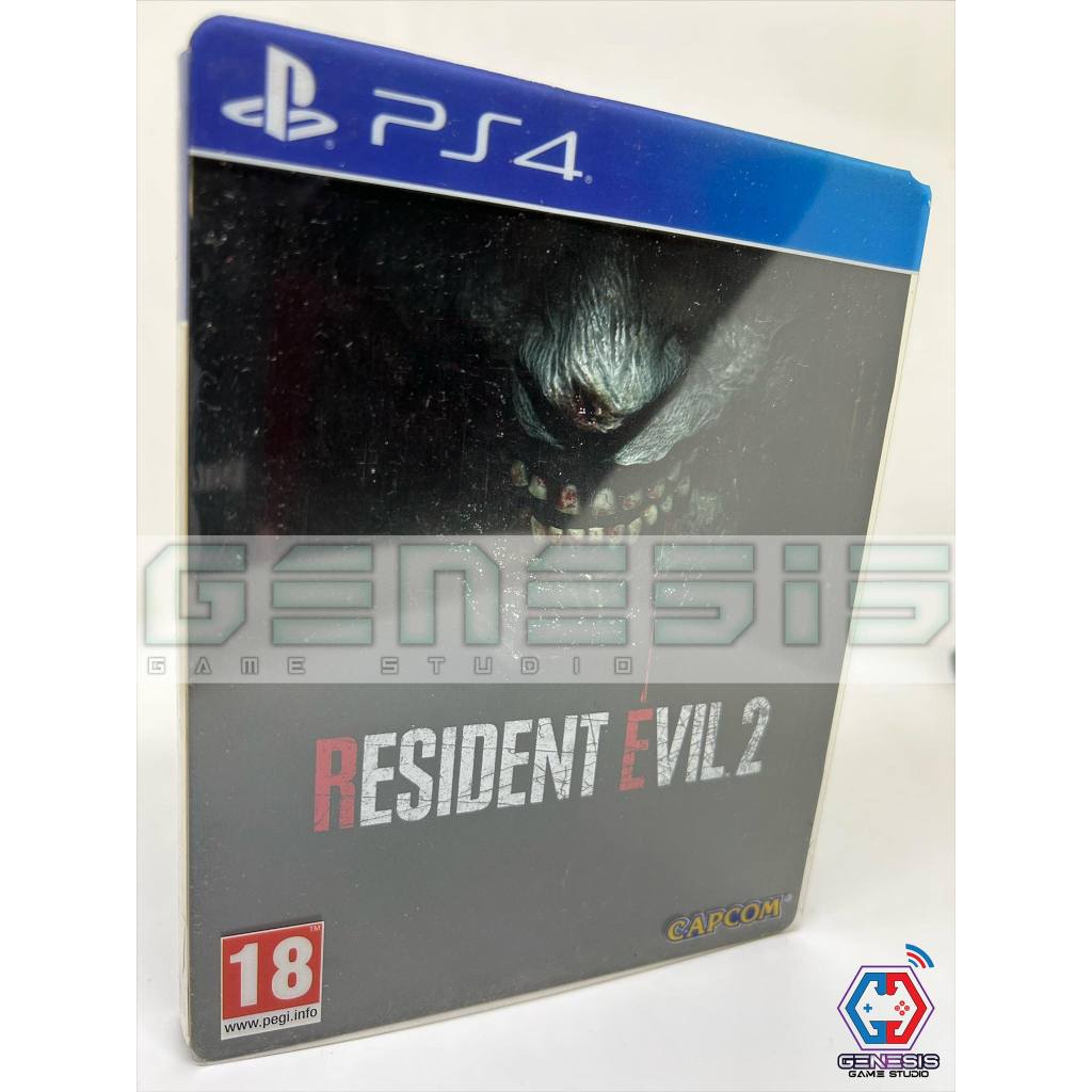 [USED R2/ENG] PS4 Resident Evil 2 Steelbook Edition RE 2 生化危机 2 铁盒版 - Physical GameDisc | Shopee ...