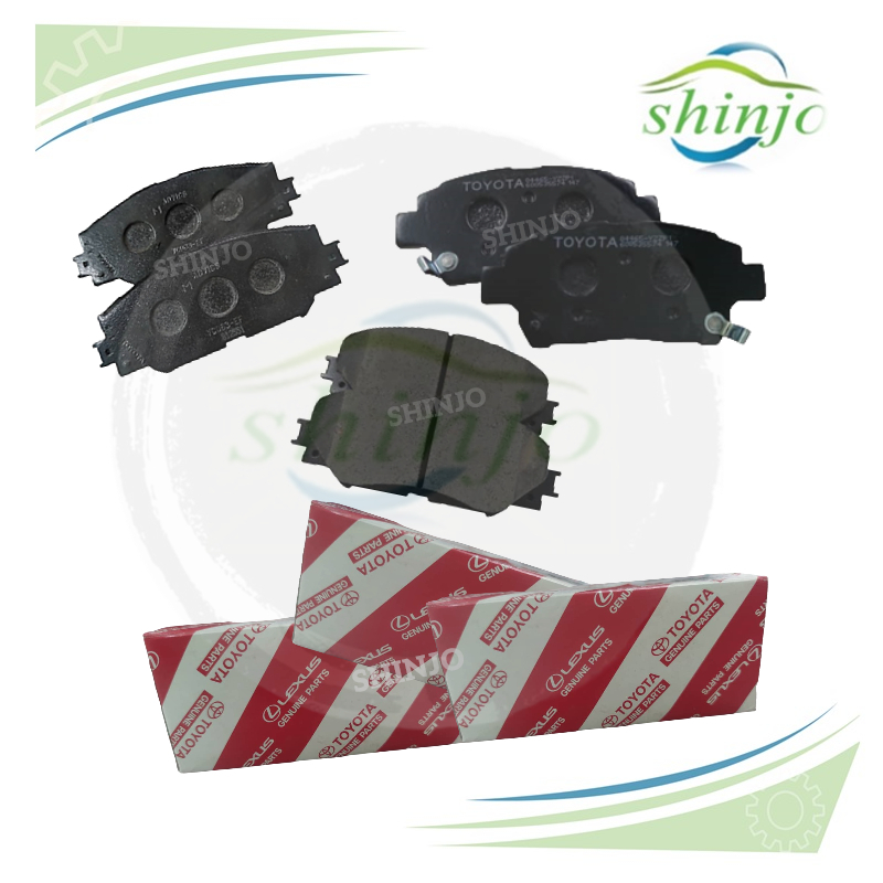 GENUINE TOYOTA REAR BRAKE PAD VIOS NCP42 ALTIS ZZE121 04466-YZZM3 ...