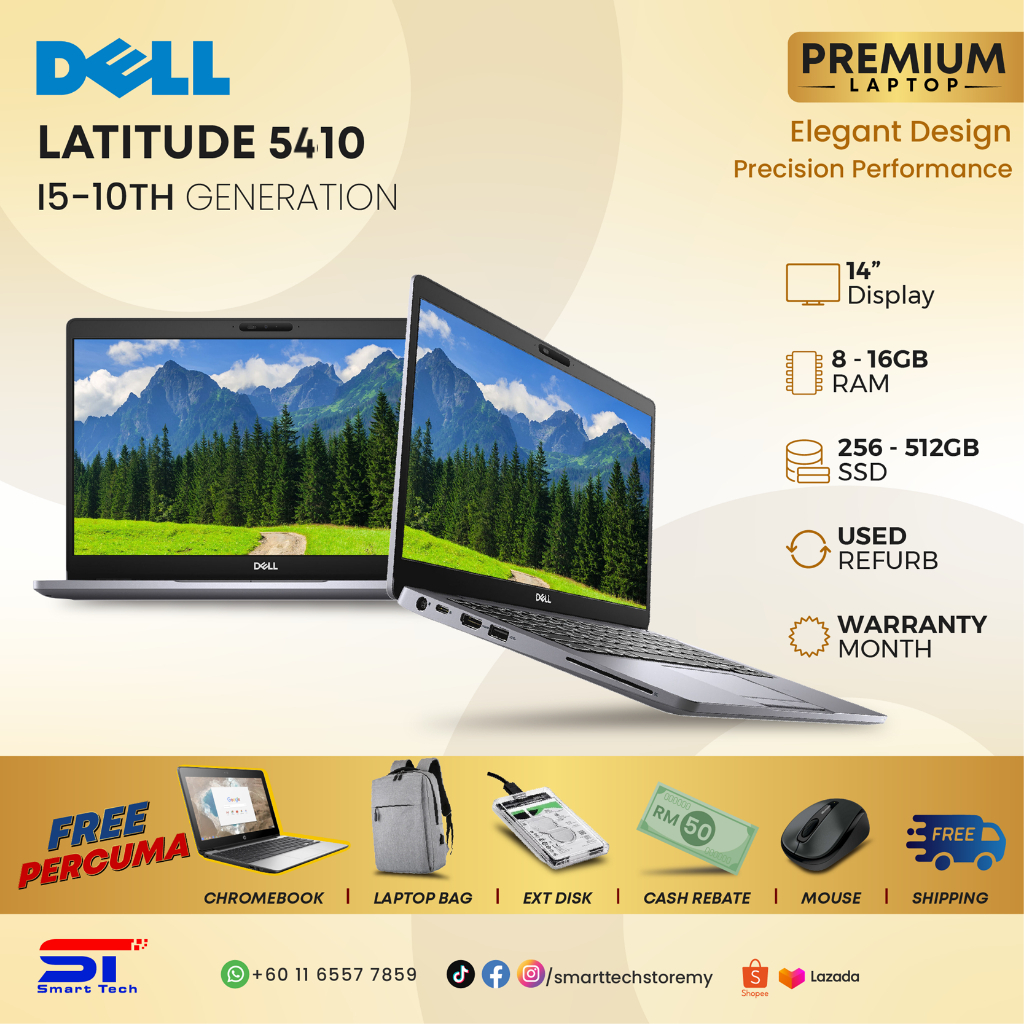 Laptops | Dell 5410 5490 7490 XPS 15 | Lenovo X1 X390 X390 L390 L14 ...