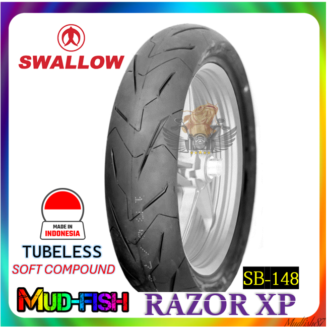 TAYAR SWALLOW RAZOR XP SB148 RACING SPECIAL SOFT COMPOUND 130/70-17 ...