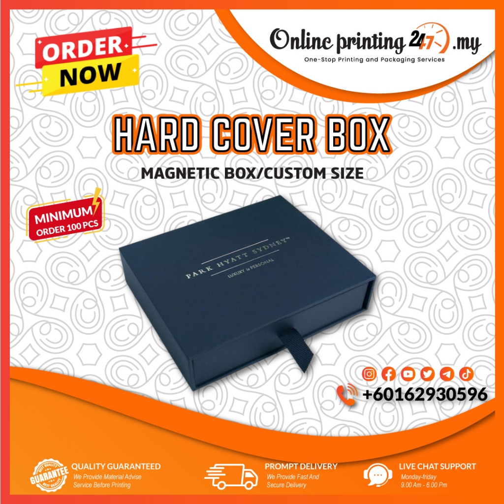 Premium Quality Magnetic Hard Cover Box I Gift Box I Flip open Box I ...