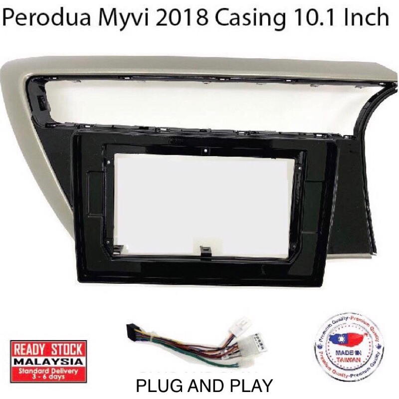 Perodua Myvi 2018 Casing 10.1 Inch Android Player Casing | Shopee Malaysia