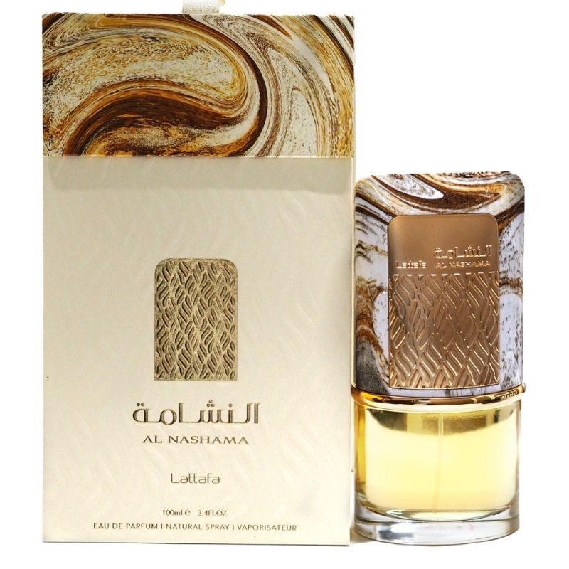 AL Nashama Perfume 100ML by Lattafa, Minyak Wangi Arab Unisex EDP ...