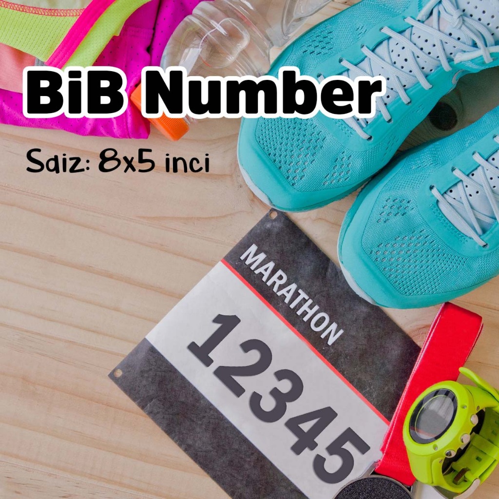 NOMBOR PESERTA Bib | BiB NUMBER | Bip Acara Rentas Desa | Lumba Lari ...