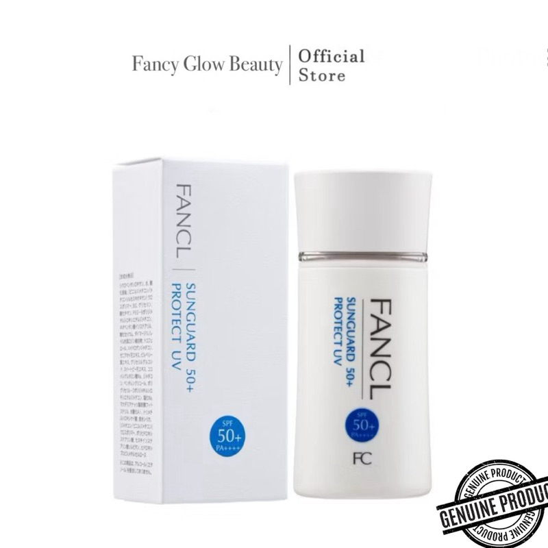 🔥Ship Now🔥Fancl sunguard spf50+ protect uv sunscreen 60ml | Shopee Malaysia