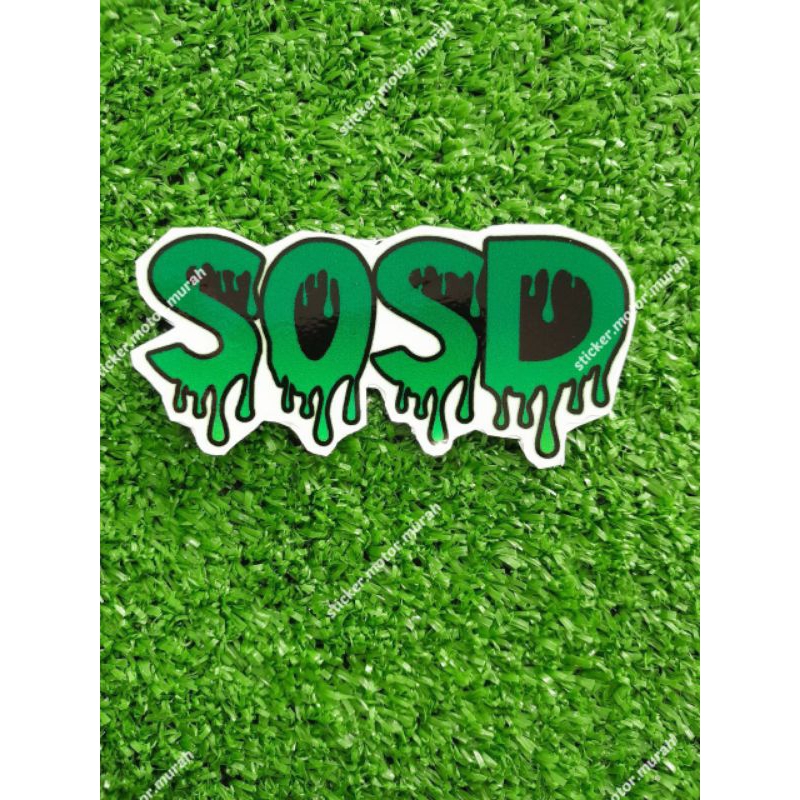 STICKER MINI SOSD ( SIBUK ORANG SIBUK DIA ) | Shopee Malaysia