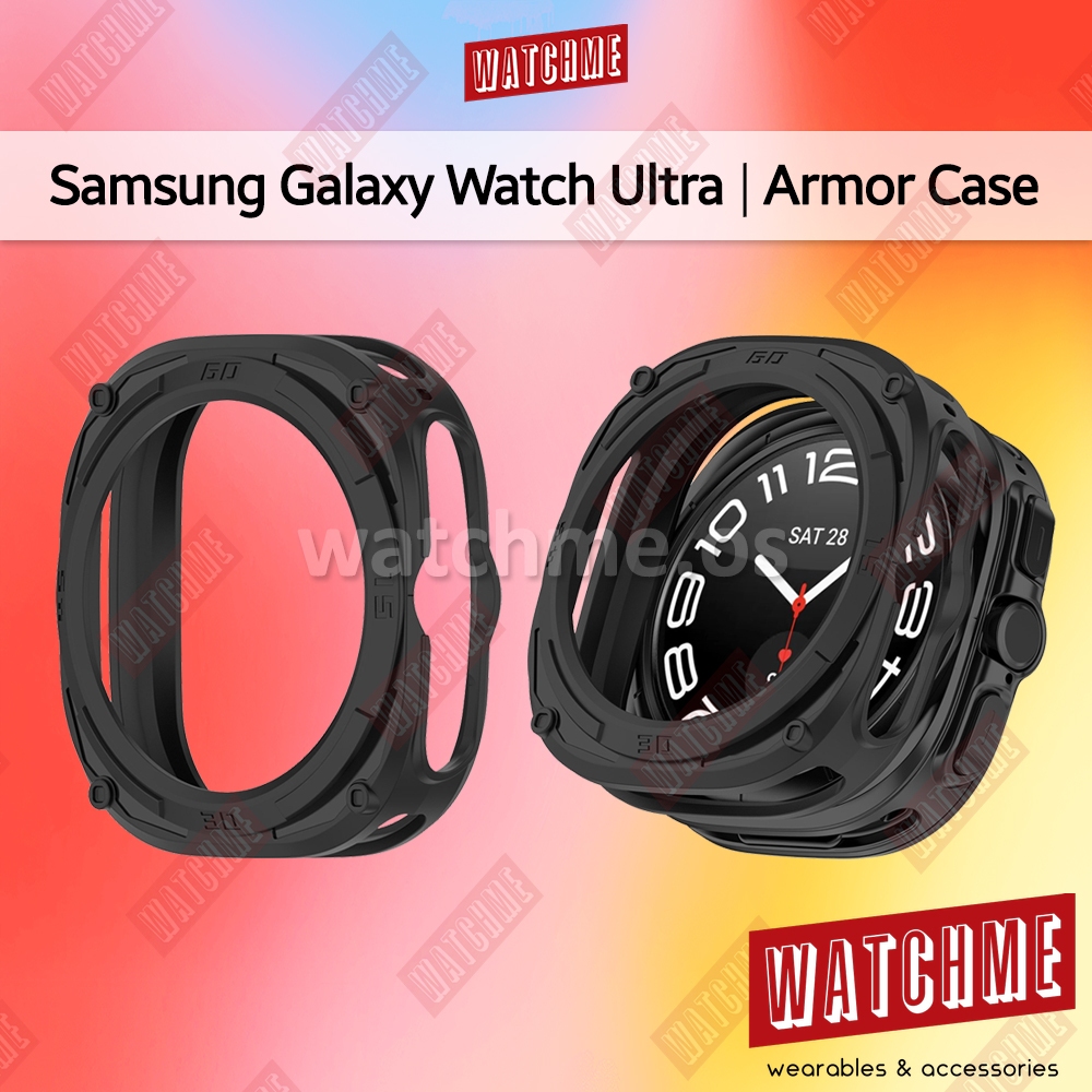Samsung Galaxy Watch Ultra (47mm) Soft Case, Sport Armor Protect Cover ...