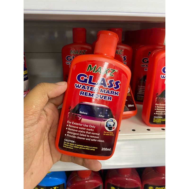 🇲🇾 200ml Watermark Remover Car Glass Pengilat Cermin Kereta Windshield ...