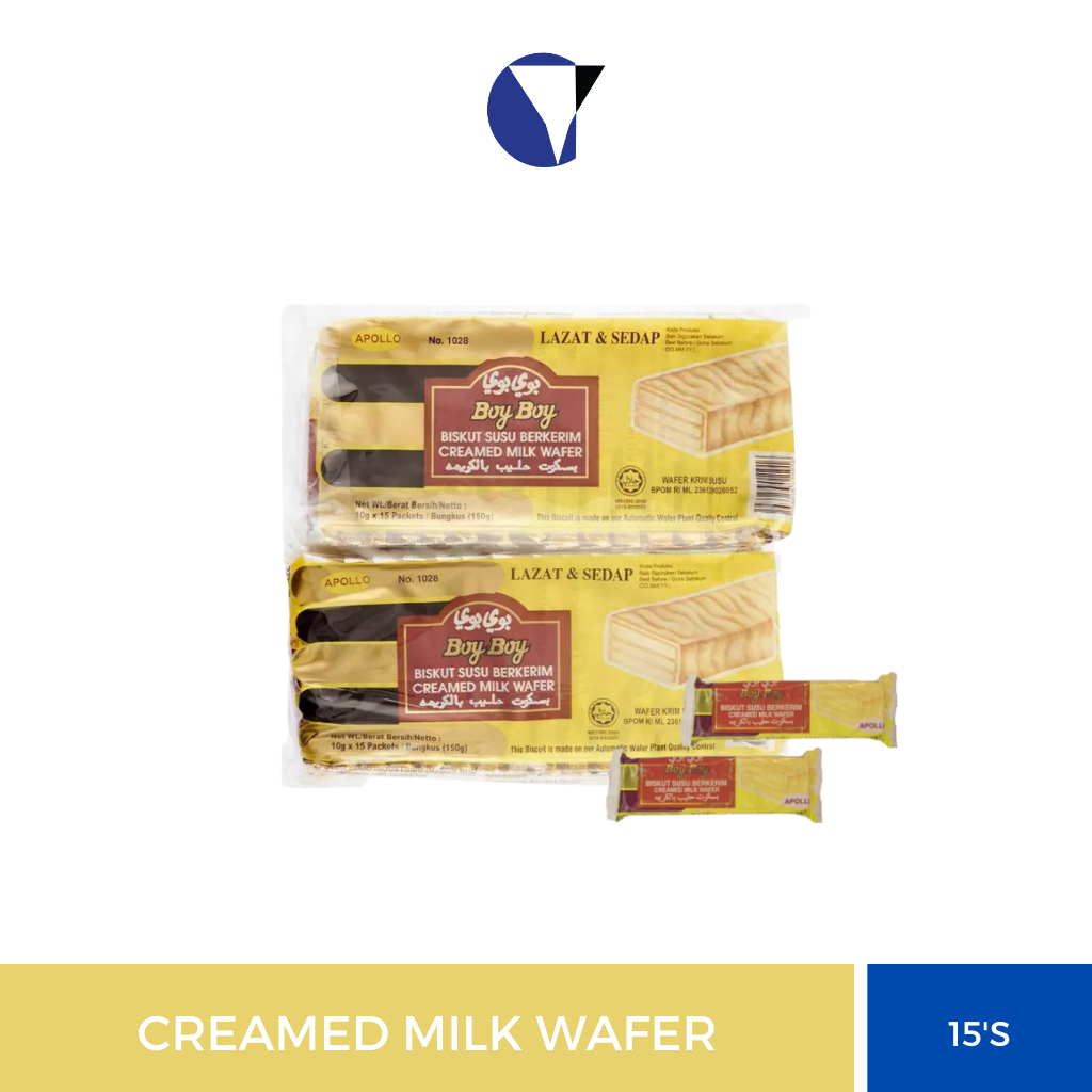 APOLLO BOYBOY WAFER (4X15'S) | Shopee Malaysia