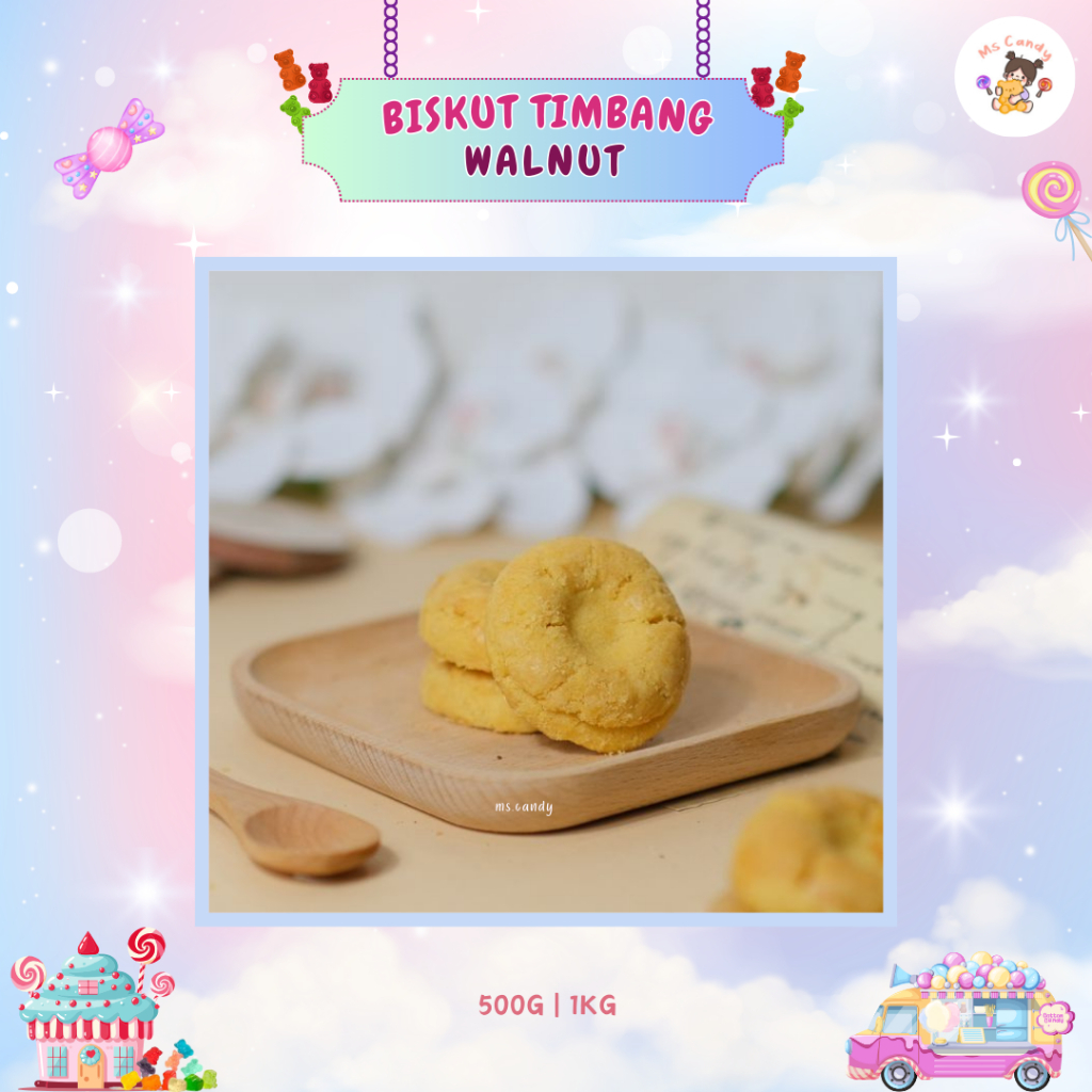 [ 500G • 1KG ] PELBAGAI BISKUT TIMBANG | BISKUT WALNUT | Shopee Malaysia