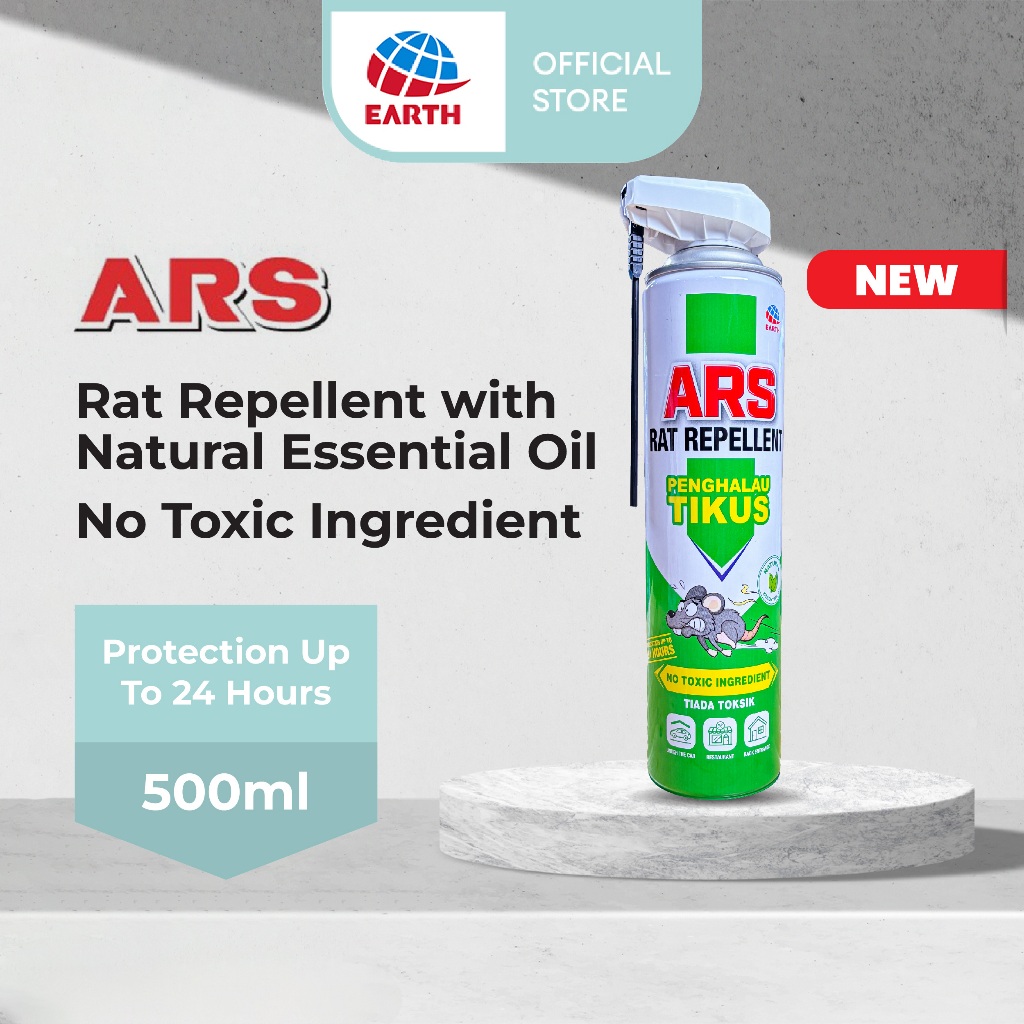 (Bundle 2) ARS Rat Repellent Spray, rat trap, tikus racun, penghalau ...