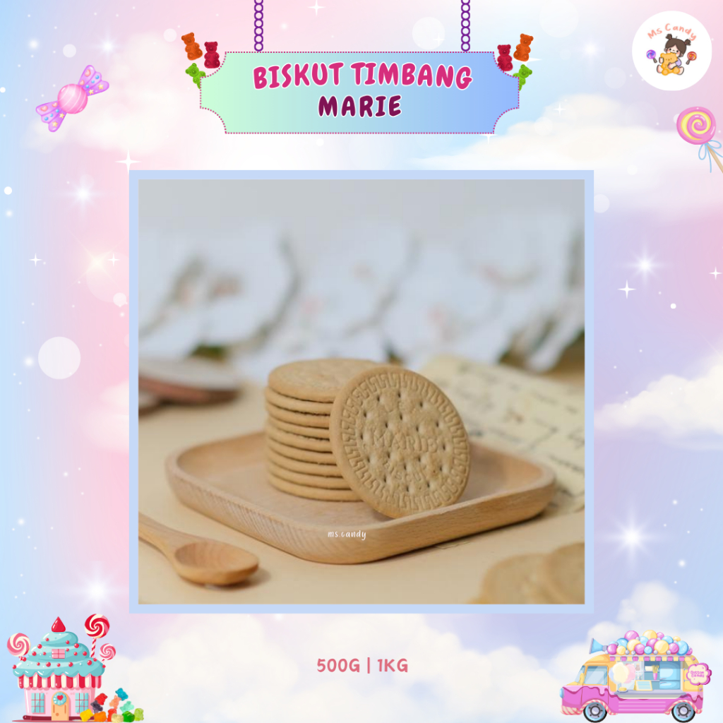 [ 500G • 1KG ] PELBAGAI BISKUT TIMBANG | BISKUT MARIE | Shopee Malaysia
