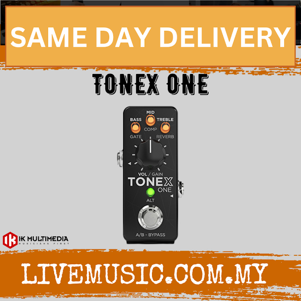IK Multimedia TONEX One Pedal Amplifier/Cabinet/Pedal Modeler | Shopee Malaysia