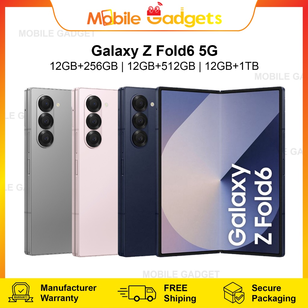 Samsung Galaxy Z Fold 7 / Fold 6 5G [12GB+256GB/12GB+512GB/16GB+1TB ...