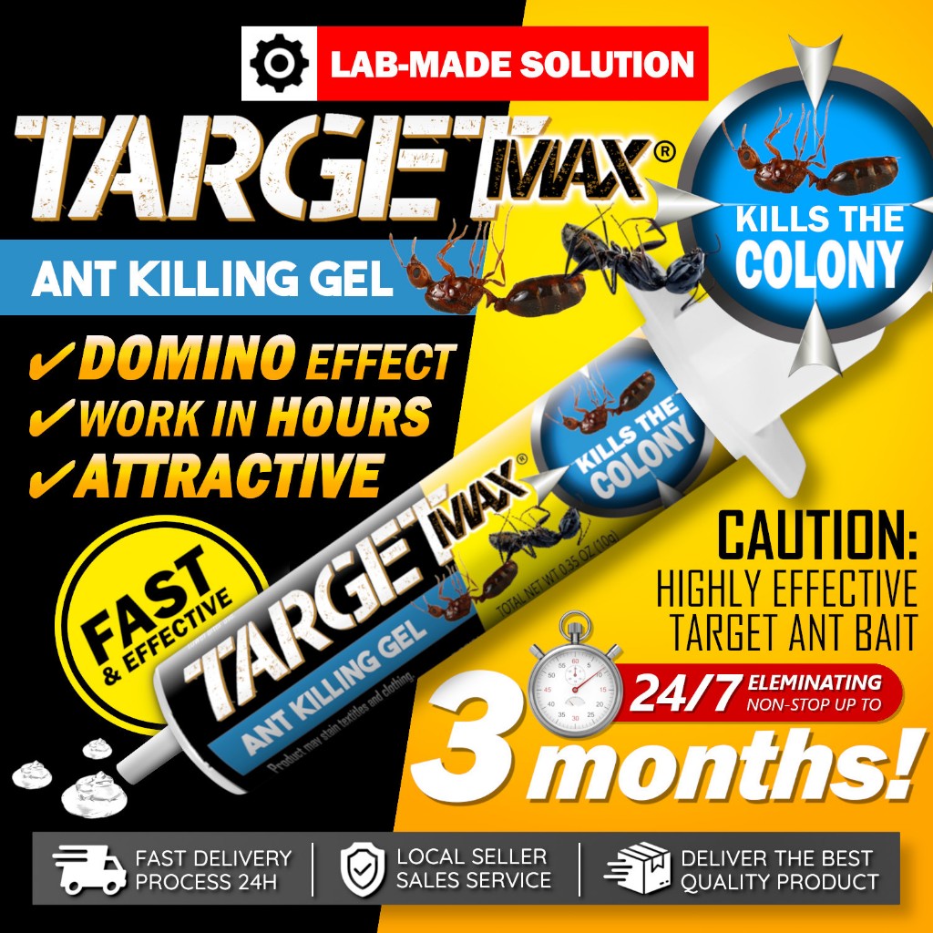 TARGET MAX Anti Ant Killer Bait Ubat Semut Berkesan Racun Semut ...