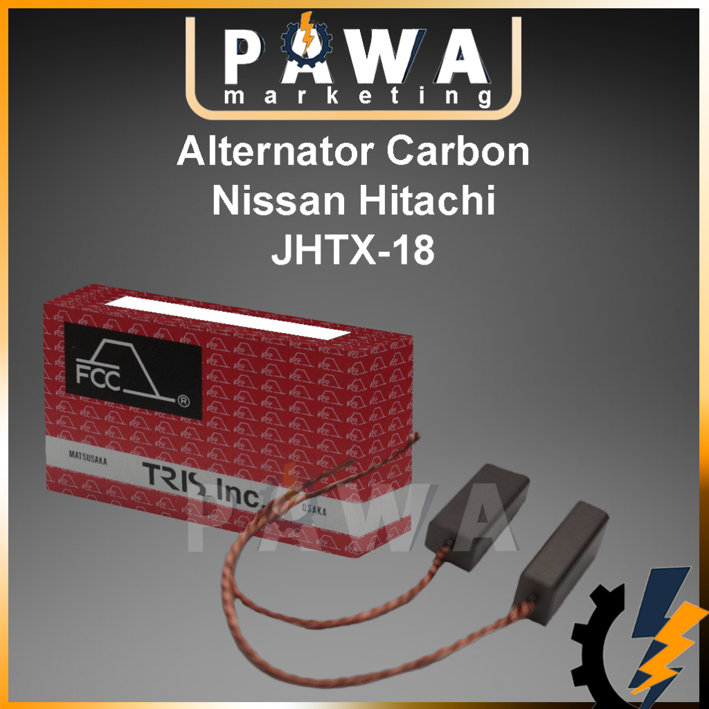 FCC Japan 100% Authentic JHTX-18 Nissan Isuzu Hitachi Type Alternator ...
