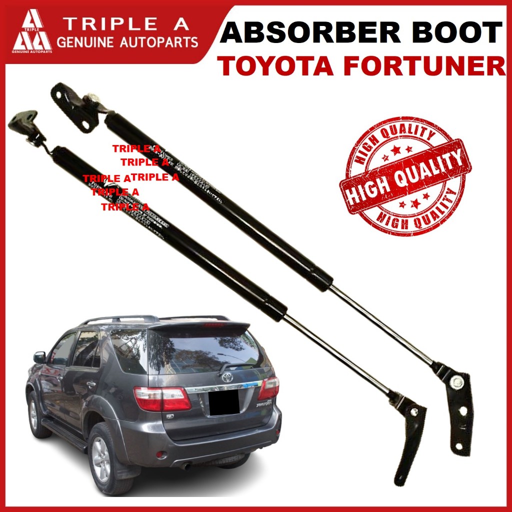 Toyota Fortuner 2005-2015 Rear Bonnet Damper Rear Boot Absorber Boot ...