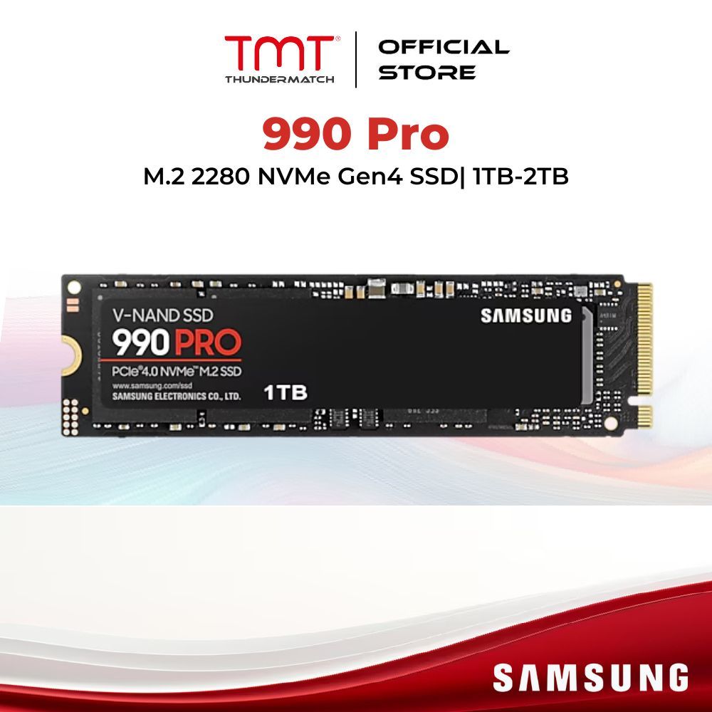 TMT Samsung 990 PRO M.2 2280 PCIe NVMe Gen4 SSD With/Without Heatsink ...