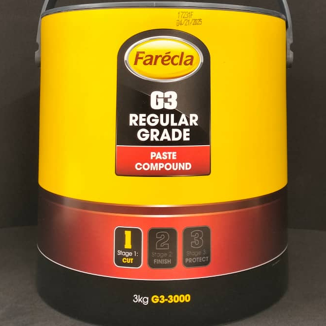 FARECLA G3 REGULAR GRADE PASTE COMPOUND / POLISH - 3KG | Shopee Malaysia