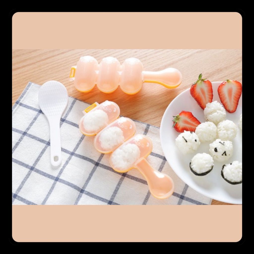 Shake rice ball sushi rice ball mold DIY small ball rice free spoon ...