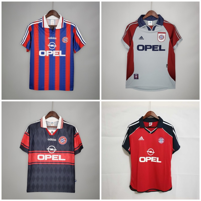 RETRO!!! Bayern Munich VINTAGE JERSEY All Season *Ready Stock Local ...