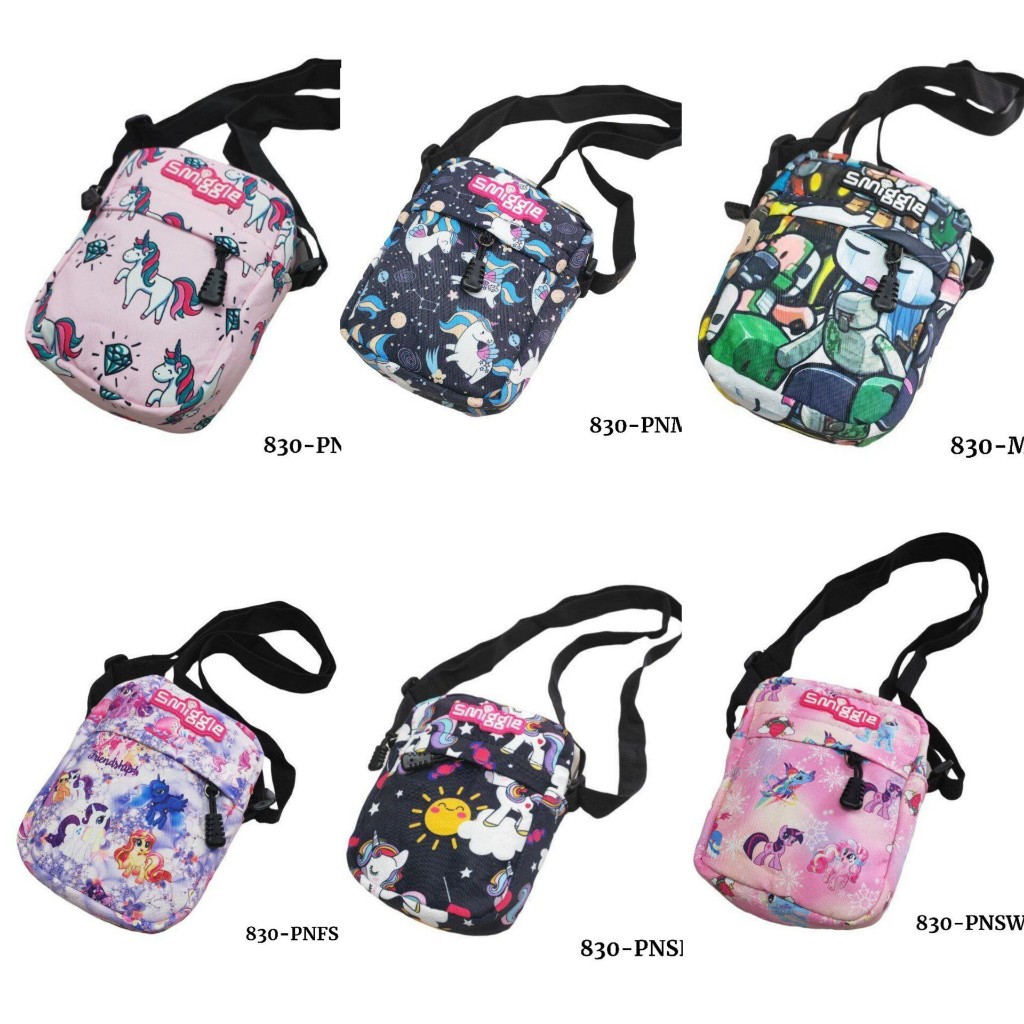 Messenger Bag Cartoon Sling Bag Crossbody Bag Beg Lelaki Silang Beg ...