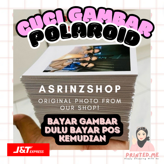 CUCI GAMBAR MURAH CUCI GAMBAR SIZE POLAROID 2024 | Shopee Malaysia