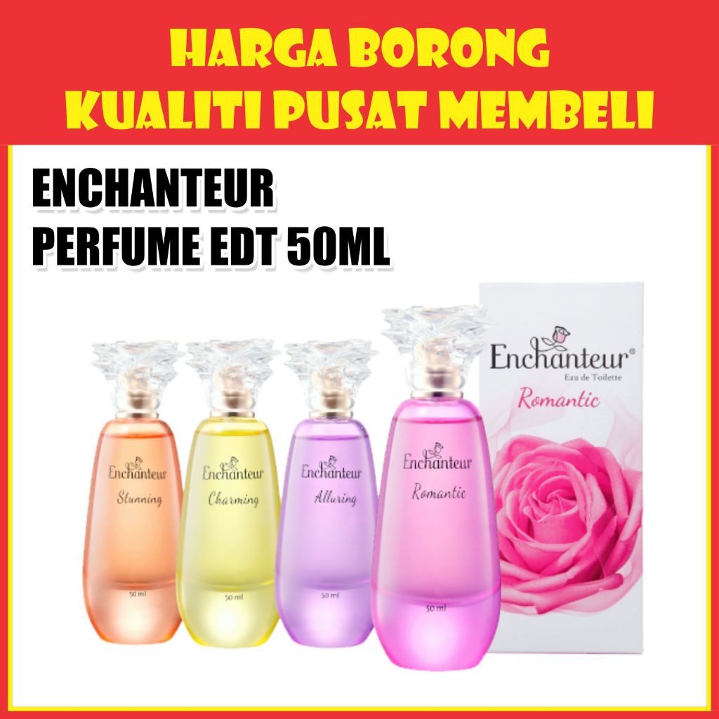 ENCHANTEUR EDT Perfume 50ml | Shopee Malaysia