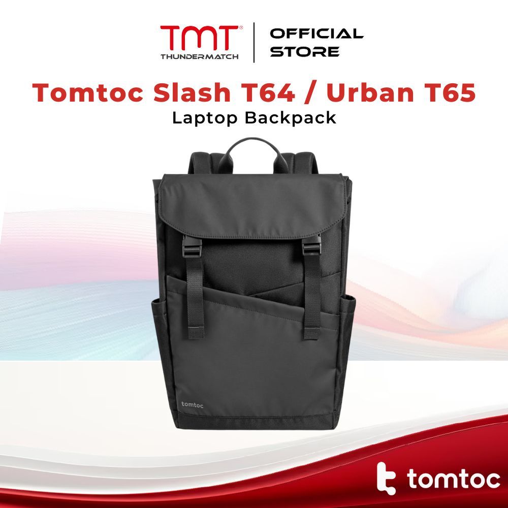 Tomtoc Slash T64 / Urban EX T65 Laptop Backpack | Shopee Malaysia