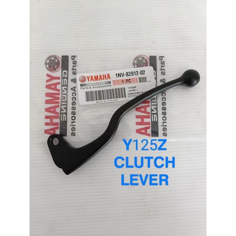 clutch lever and brake lever for a Yamaha Y125Z motorcycle. | Shopee ...