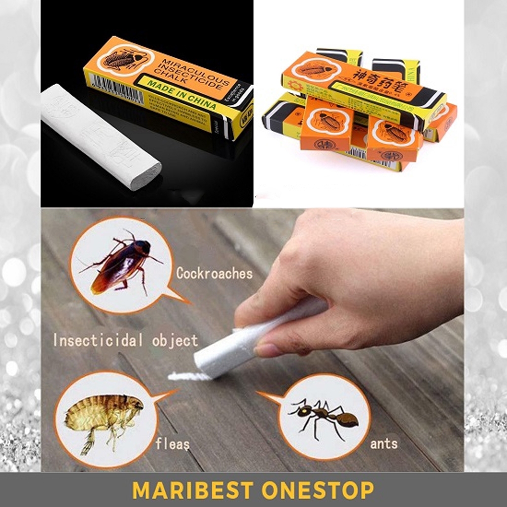 1 PCS Miraculous Cockroach Killer Ant Insect Repellent Chalk Insect ...
