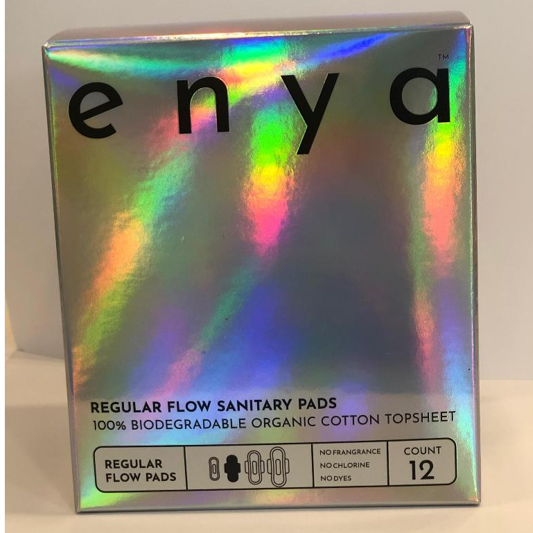 ENYA Regular Flow Sanitary Pads 24cm 12pcs | Shopee Malaysia