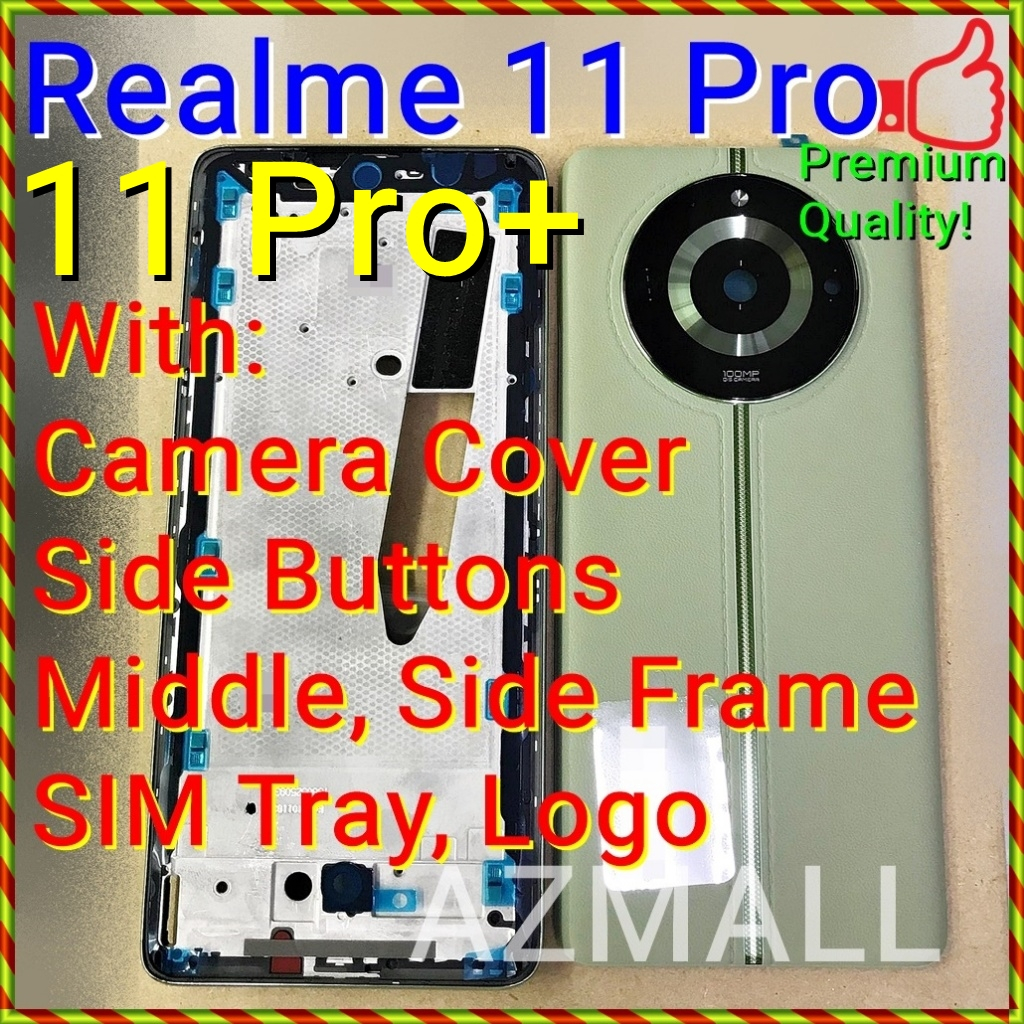 NEW ORI Full Housing Side Buttons Frame Battery Cover Realme 11 Pro 5G ...