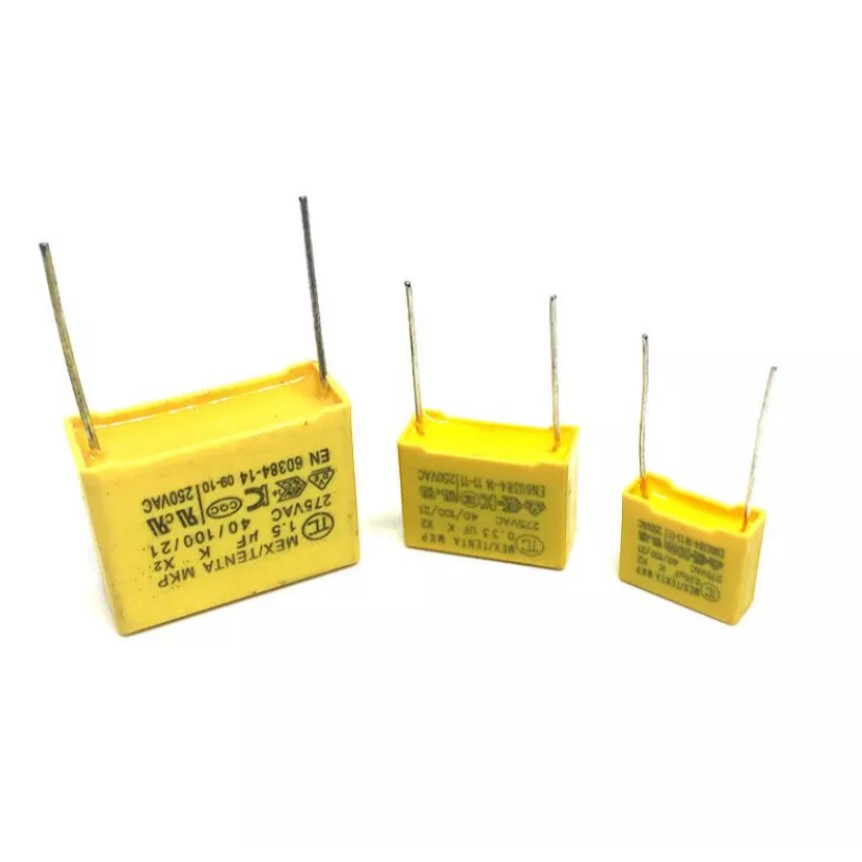 (5pcs) MKP X2 Safety Capacitor Kapasitor 275V 0.1uF 100nF 0.22uF 0.33uF 0.47uF 0.68uF 0.01uF 1uF ...