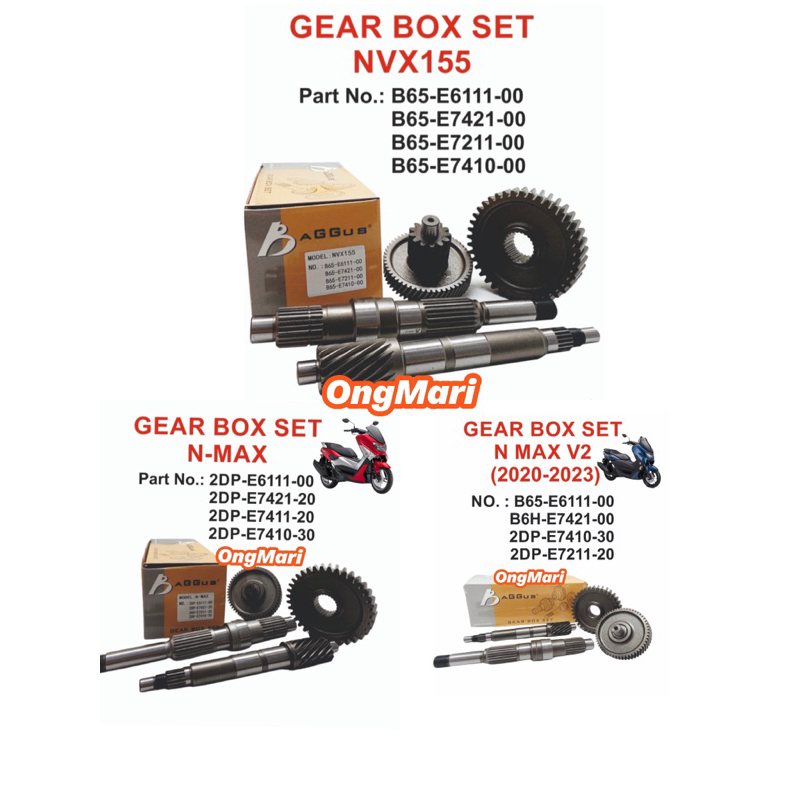 Yamaha NVX 155 NVX155 Aerox NMAX155 NMAX N MAX 155 V1 V2 2DP B65 B6H ...