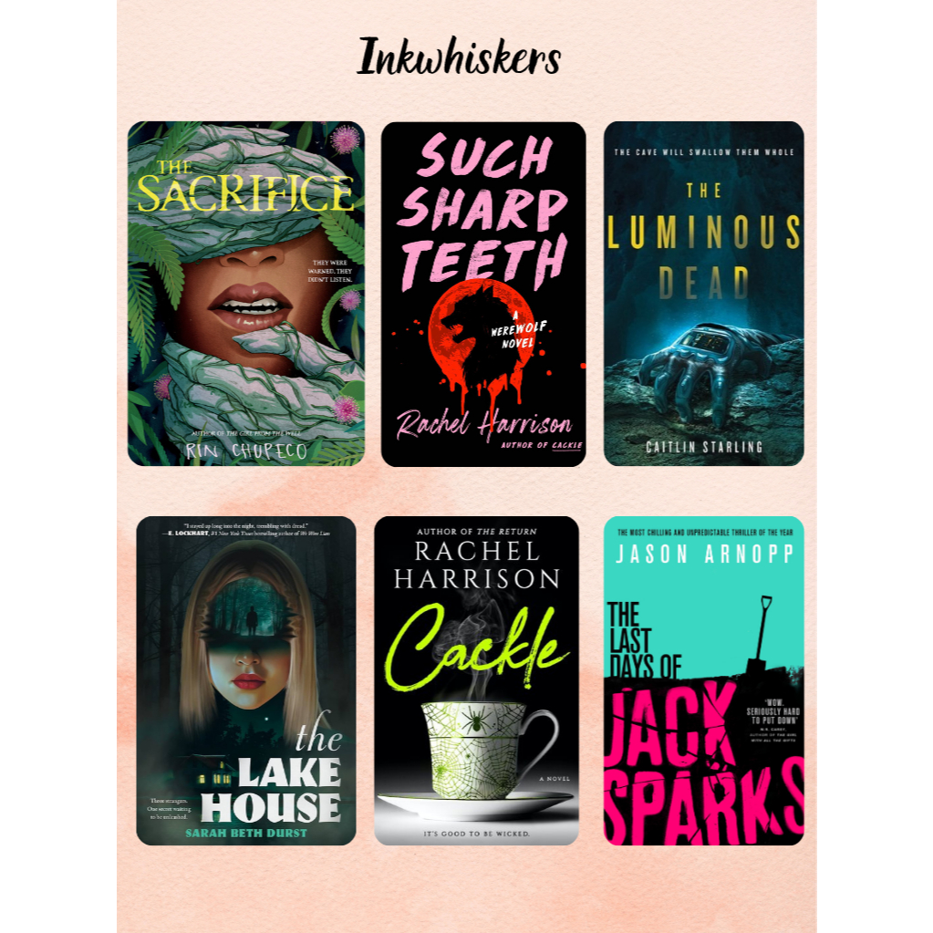 Horror 5 | Such Sharp Teeth: A Werewolf Novel | Cackle | The Sacrifice ...