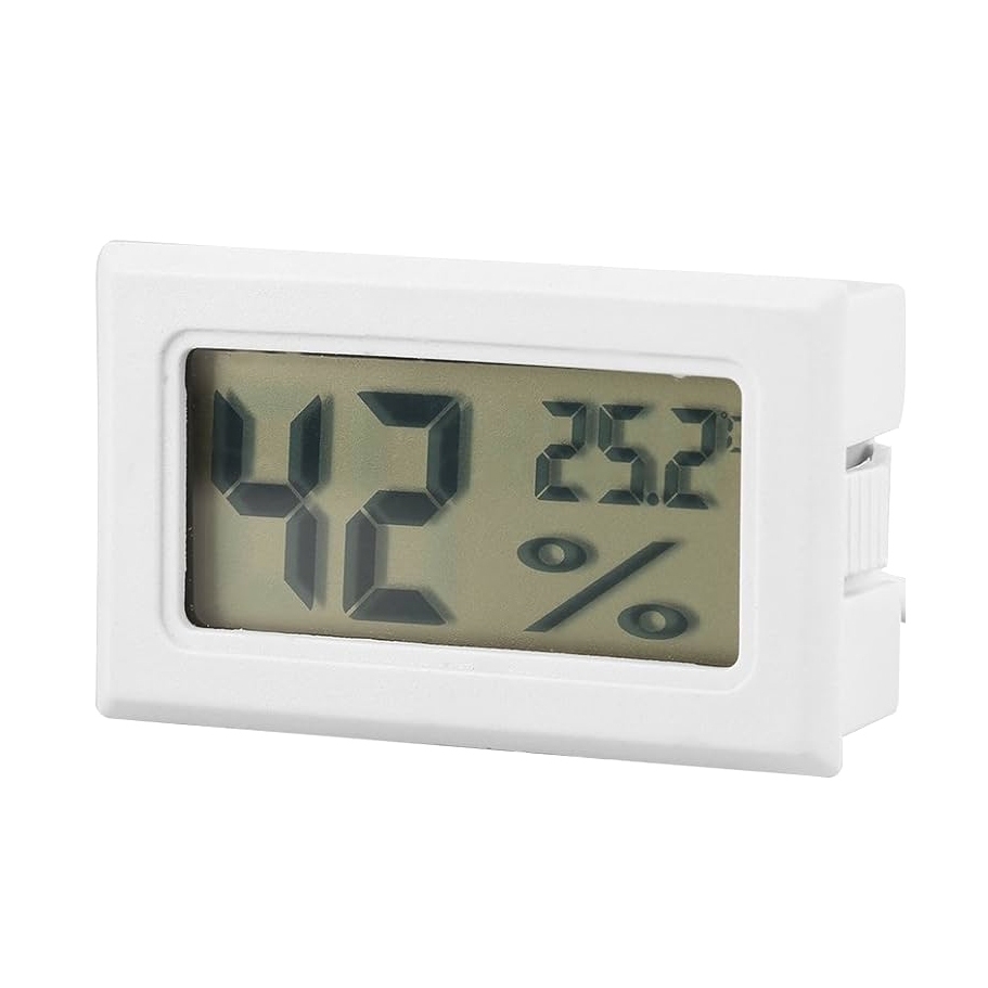 Digital Thermo Hygrometer LCD Display Panel Humidity Monitor Indicator ...