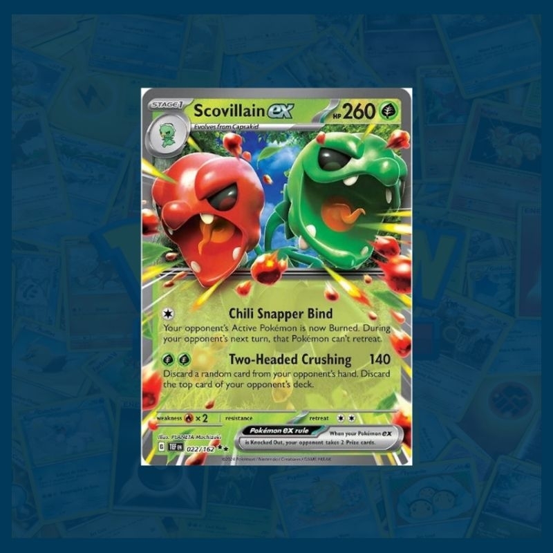 Scovillain Ex (022/162) Ultra Rare - Temporal Forces | Shopee Malaysia