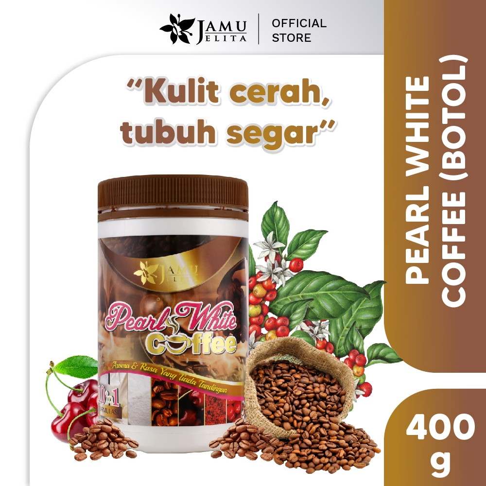 JAMU JELITA PEARL WHITE COFFEE BOTTLE | Shopee Malaysia