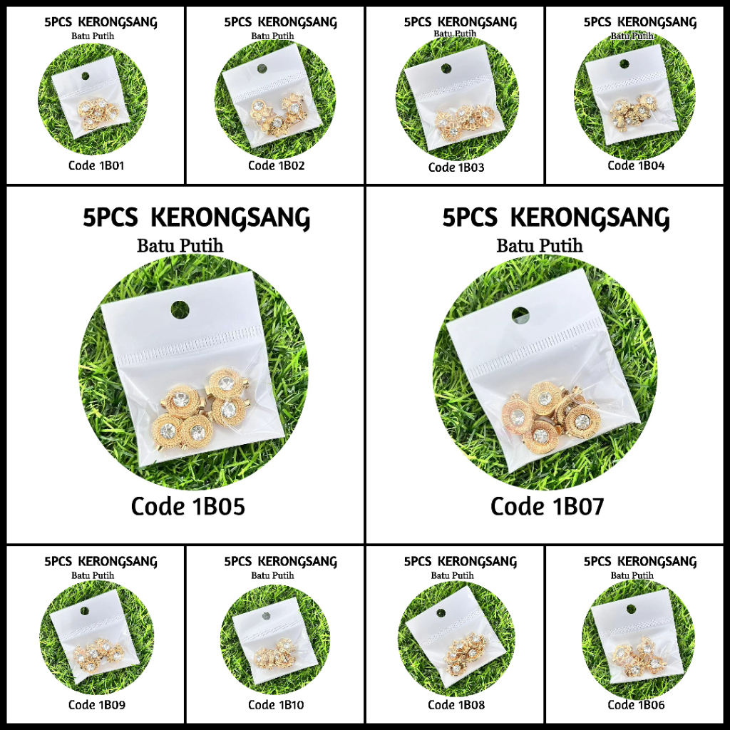 Pin Tudung【5pcs】Brooch Kerongsang Tudung Pin Hijab Kacing Pin Pastel ...