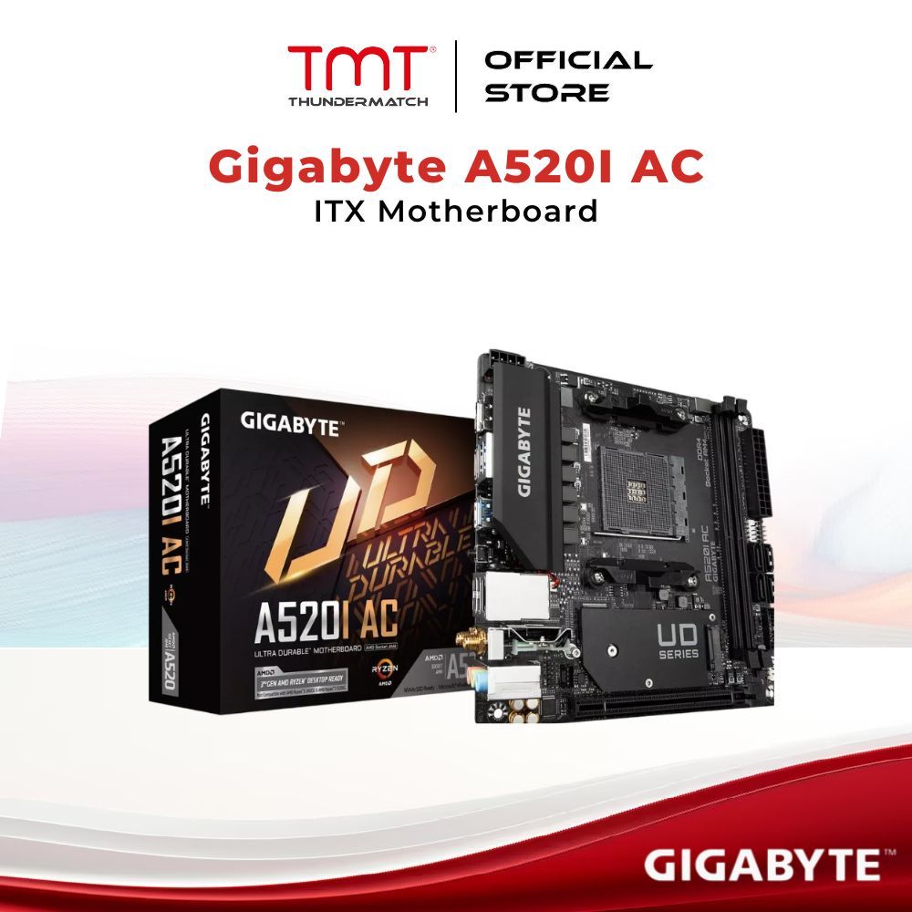 TMT Gigabyte A520I AC ITX Motherboard | Shopee Malaysia