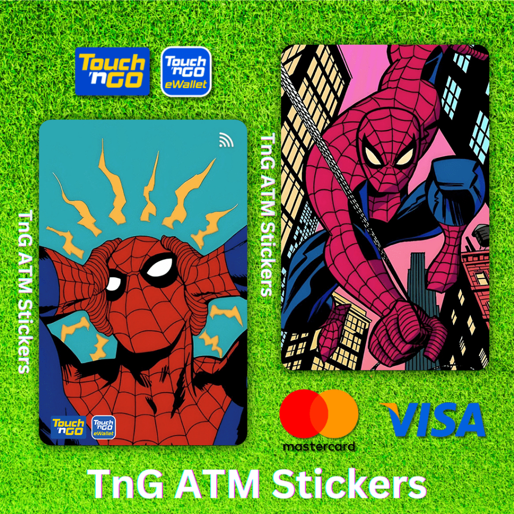 Spider-Man S1 - Sticker Card Touch n Go TnG ATM Card Skincard Cover ...