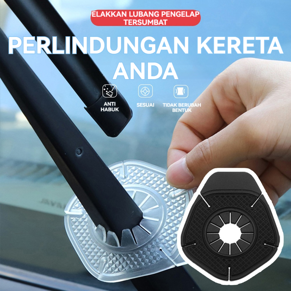 Car Wiper Arm Hole Cover Protector Windshield Wiper Silicone Dustproof ...