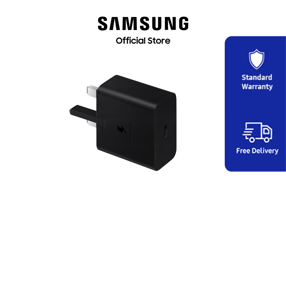 Samsung 15W Fast Charge (C to C) Travel Charger WITHOUT Cable (Random ...
