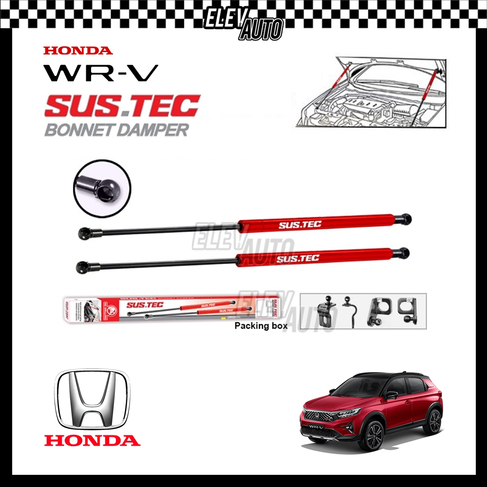 Honda WR-V WRV 2023 2024 SUSTEC Front Hood Damper Bonnet Gas Lifter ...