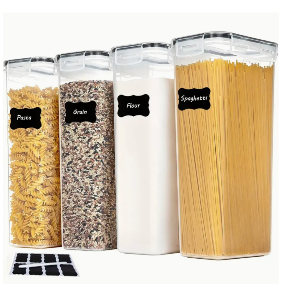 TopMart Basic 2/4/6Pcs Set - Food Storage Containers | Shopee Malaysia