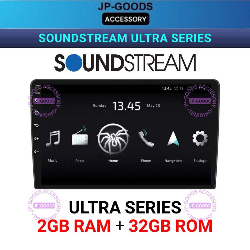 SOUNDSTREAM Ultra Series Android Player 8 CORE 2GB RAM 32GB ROM ...