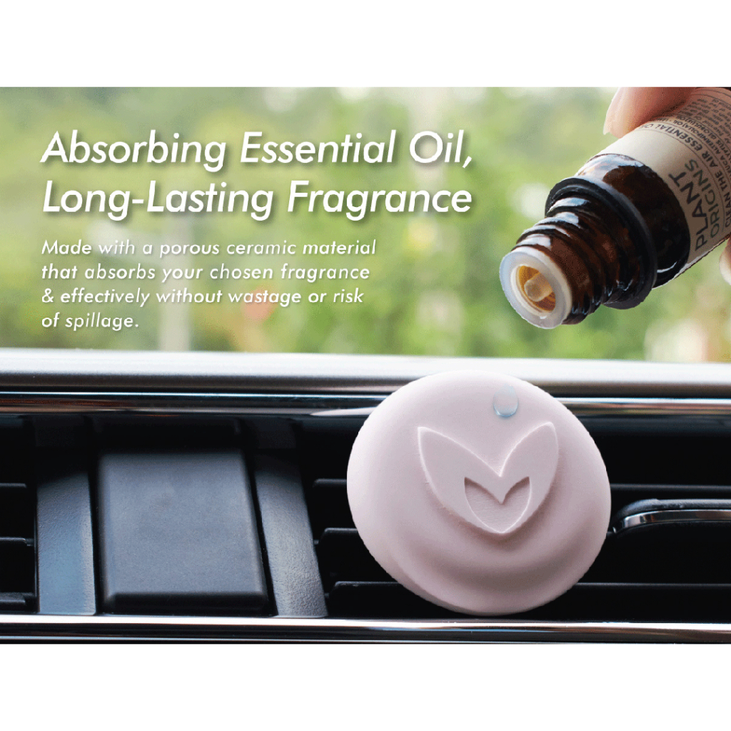 Plant Origins Aromatherapy Car Vent Diffuser Clip (Pink) | Shopee Malaysia