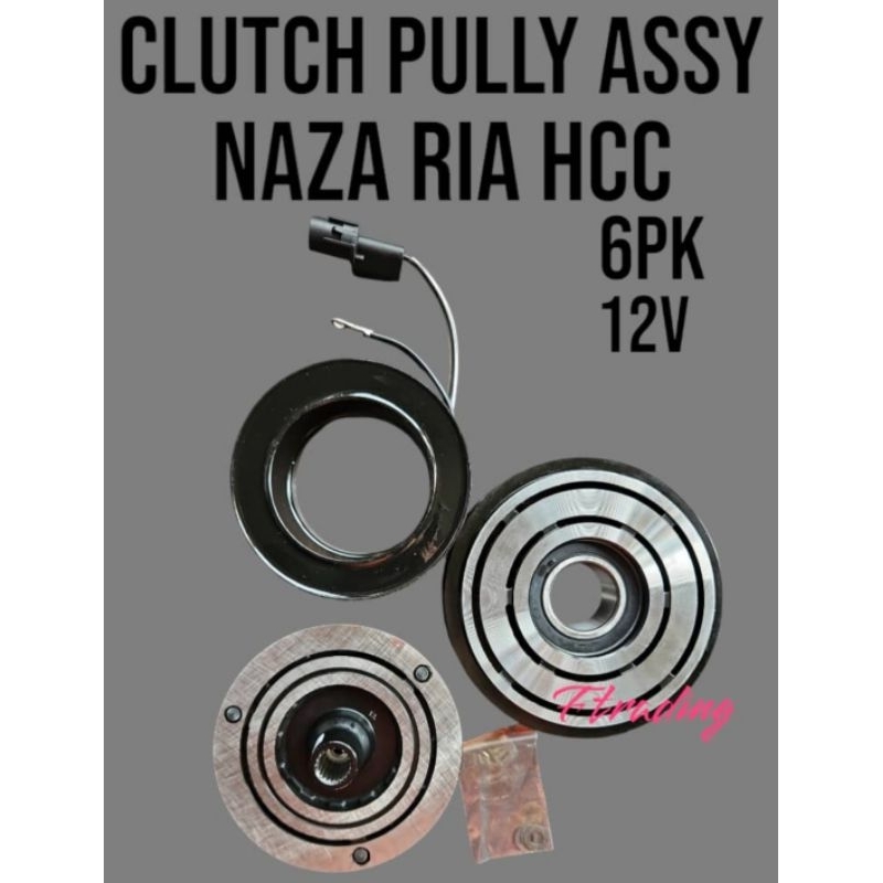 Naza Ria HCC 6PK 12v Takal Klac Magnet/Aircond Compressor Magnetoc ...