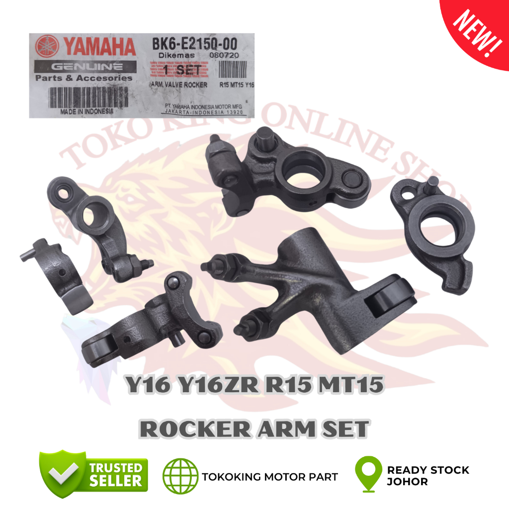 YAMAHA Y16 Y16ZR Y160 Y16 ZR R15 R150 FI R 150 MT15 STD ROCKER ARM SET ...